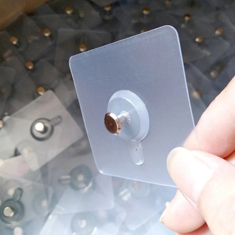 10 Pcs Strong Adhesive Seamless Sticky Wall Hook Nail Mounting Rack ...