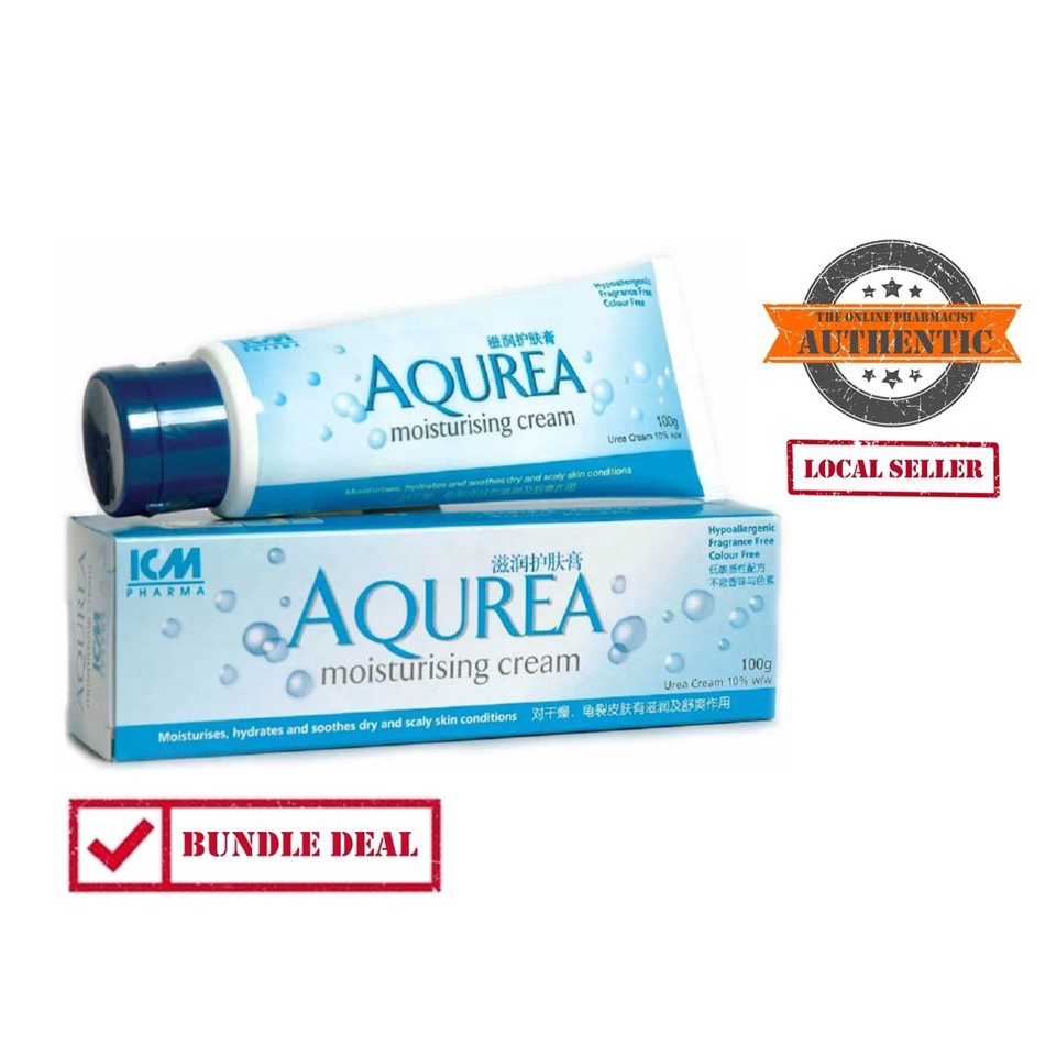 ICM Aqurea cream 100g (Body and Hand Moisturiser) | Shopee Singapore