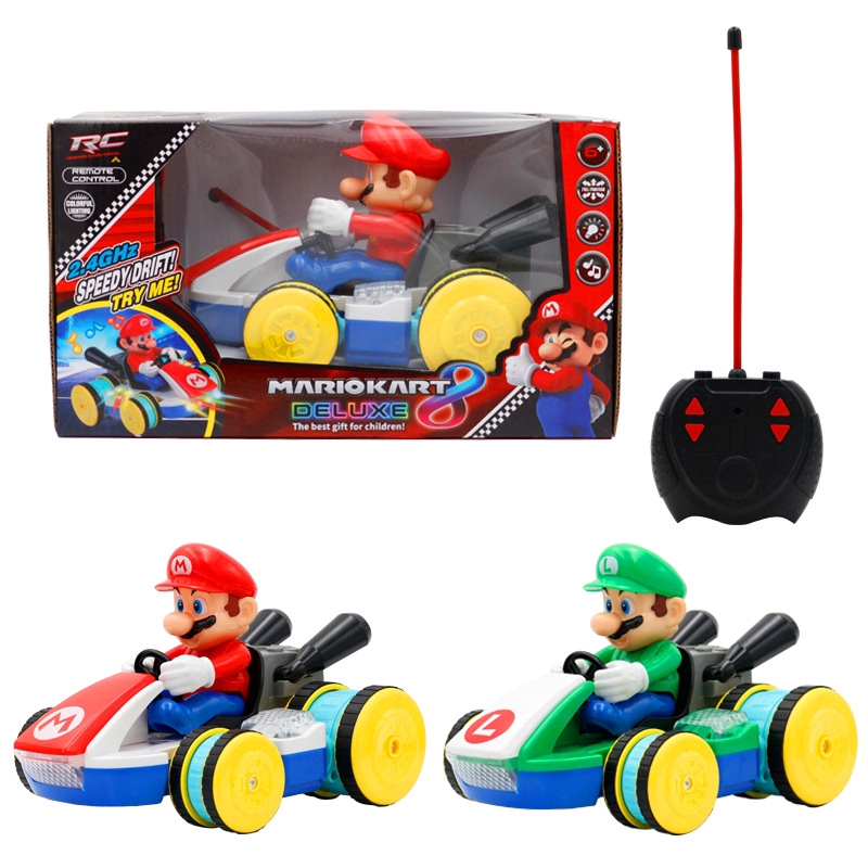 Super Mario RC Remote Control Vehicle 2.4G Four-way Racing Car with ...