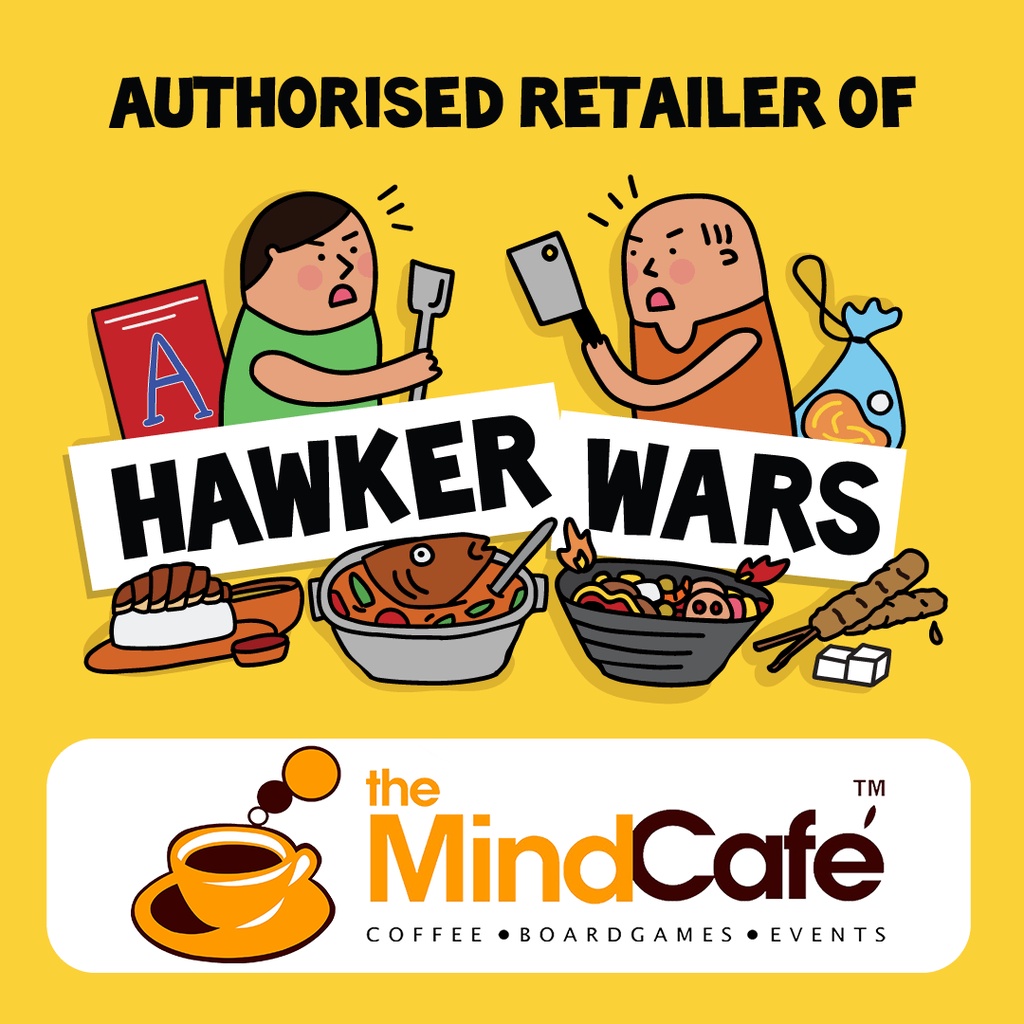 [The Mind Cafe] Hawker Wars Card Game | Shopee Singapore