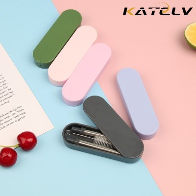 KATELV 304 Stainless Steel Straw Portable Collapsible Telescopic Straws ...
