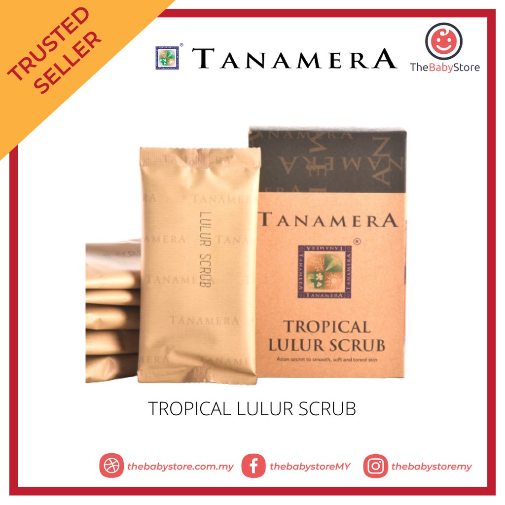 Tanamera Tropical Lulur Scrub 20gm-(6 Sachets) | Shopee Singapore