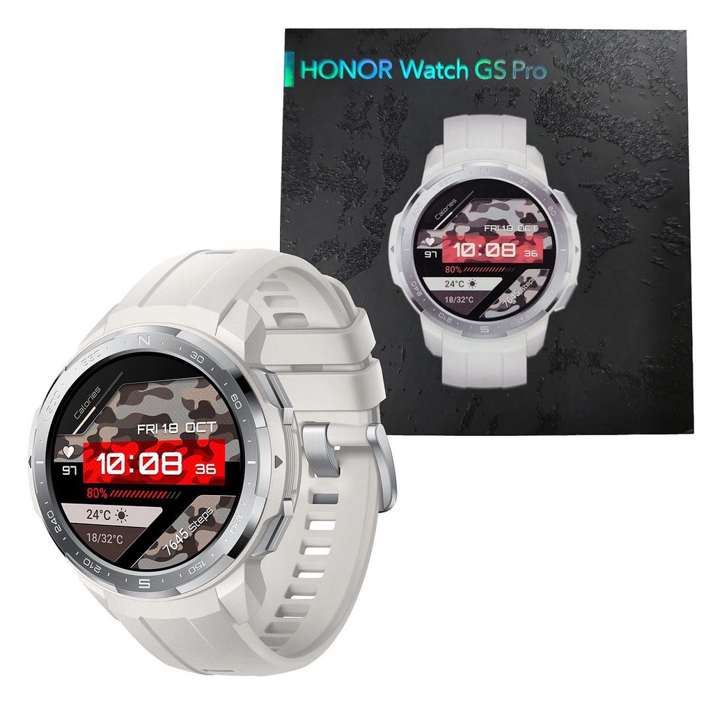 HONOR Watch GS Pro 48mm GPS Smartwatch (International Version) - Marl ...