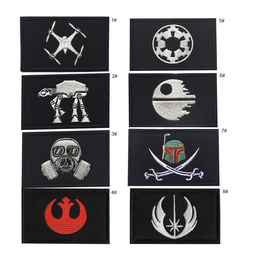 [Customized Armband#魔术贴] Star WARS STAR WARS Series 3D Embroidered ...
