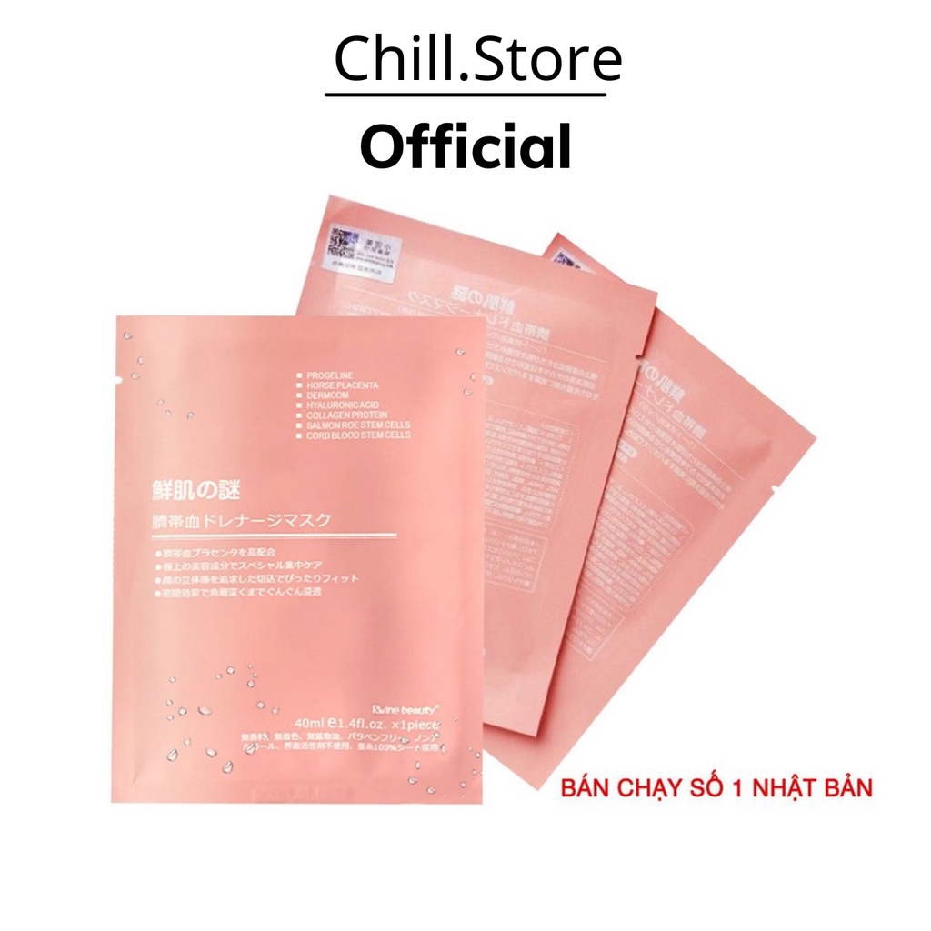 Japanese Umbilical Sheep Placenta Mask [GENUINE WITH QR STAMP ...