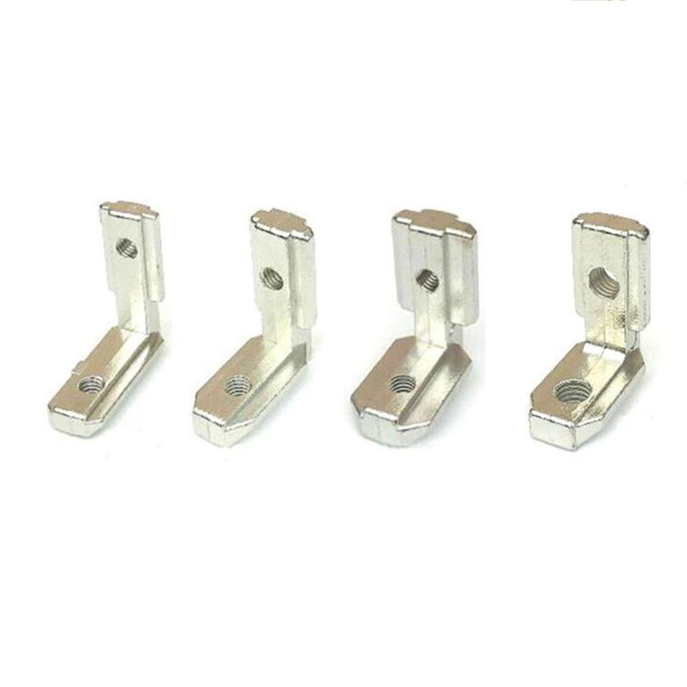 10PCS T Slot L-Shape Aluminum Profile Interior Corner Connector Joint ...