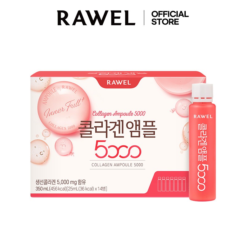 Rawel Korea Beauty Anti-ageing Whitening Collagen Drink Ampoule (25ml x ...