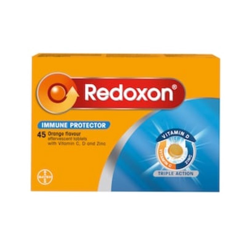 Redoxon Triple Action Vit C 1000mg +D3 45s Formula for Immunity Support ...