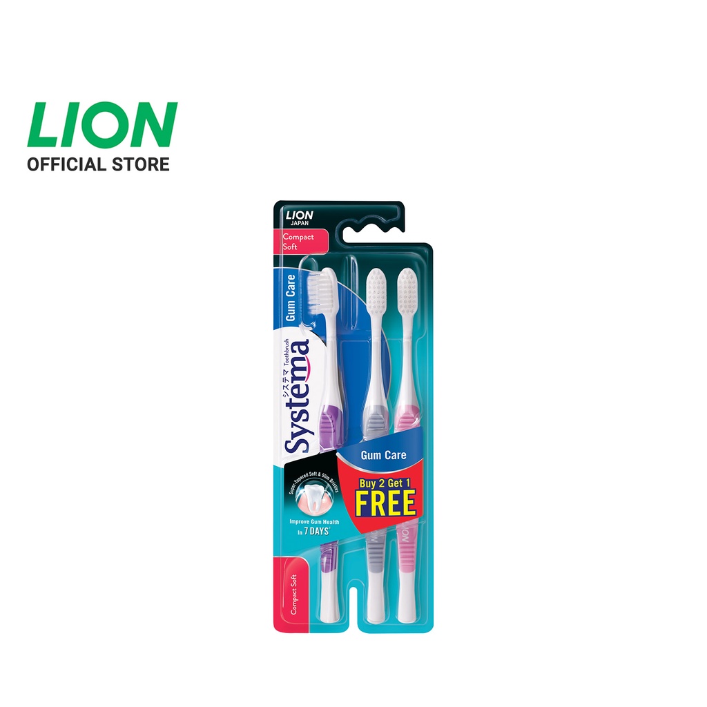 Systema Gum Care Toothbrush Buy 2 Get 1 Free | Shopee Singapore