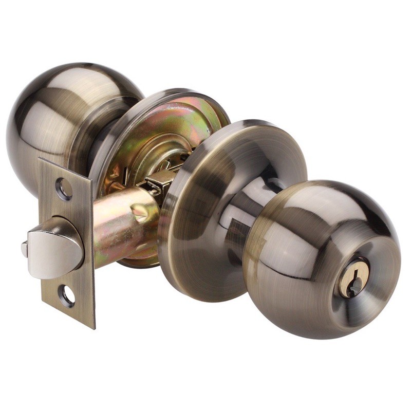 Cylindrical Bedroom Door Lock/ Bathroom wooden Door Lock/ Entrance Lock ...