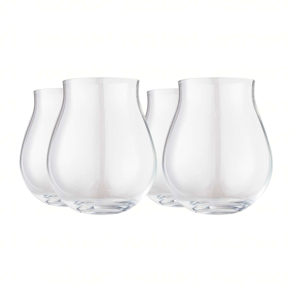 Plumm Crystal Wine Glasses - Stemless Redb+ (4 Glasses) | Shopee Singapore