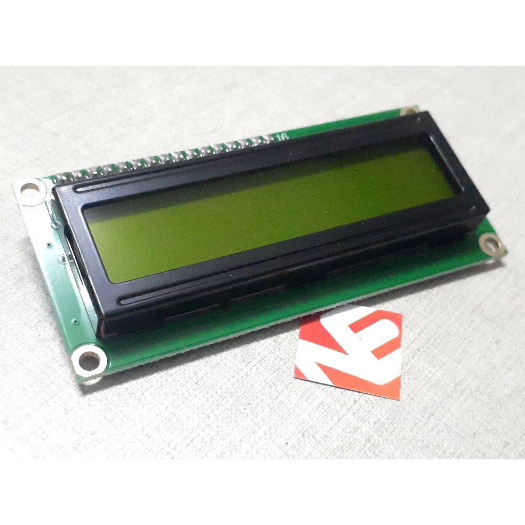 SOLDERED LCD Display 1602 16X2 Green Character Module Arduino Raspberry ...