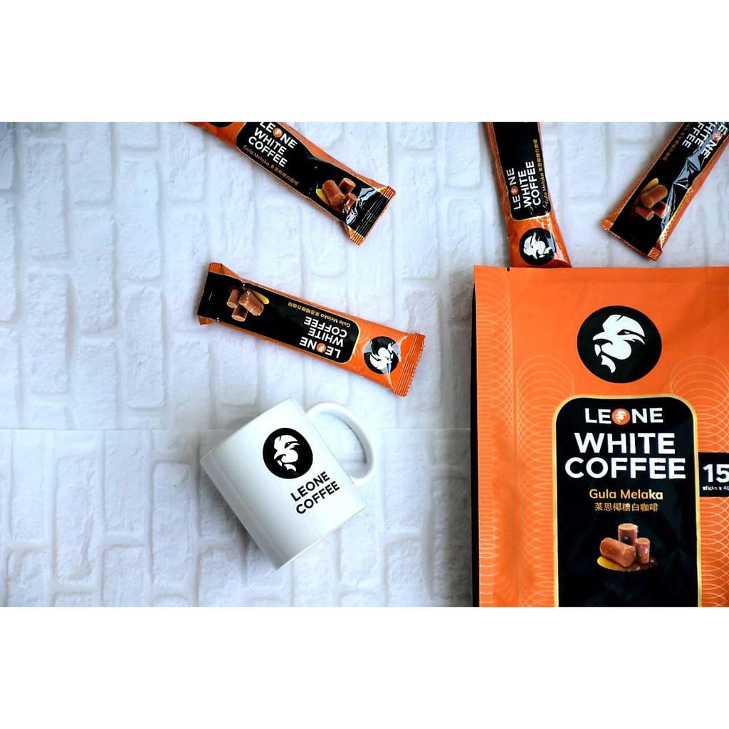 Leone Gula Melaka White Coffee (15s x 40g) | Shopee Singapore