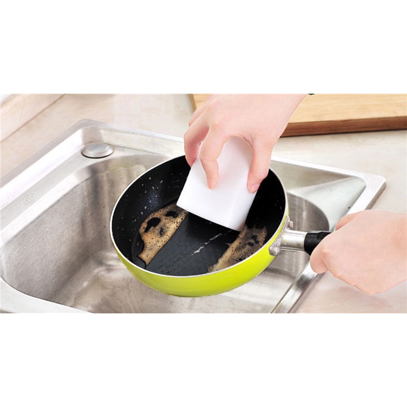White Magic Sponge Eraser Dish Washing Sponge Nano Cleaning Sponge Foam ...