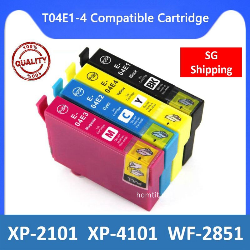 USLV Compatible Epson Ink Cartridge 04E T04E E-04E1| E-04E2| E-04E3| E ...