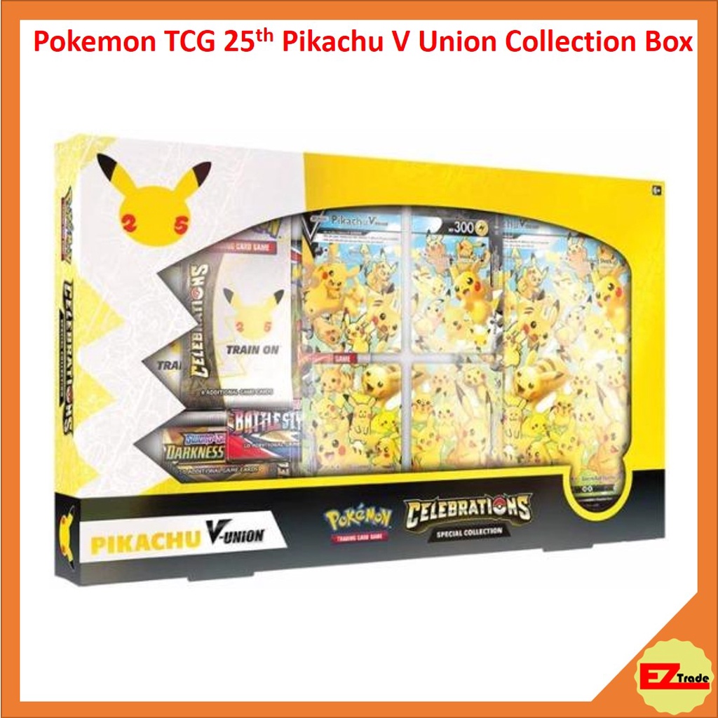 Pokemon TCG - Celebrations Special Collection Pikachu V - Union Box ...