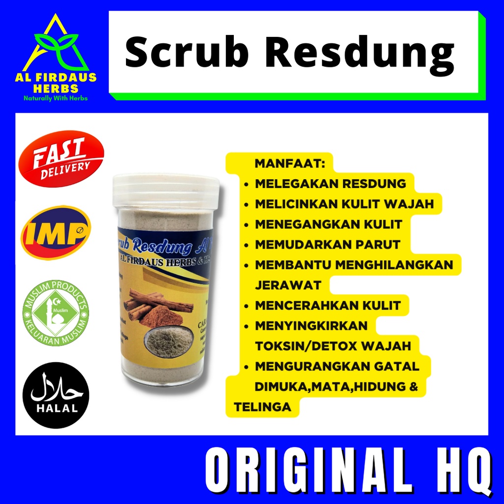 SCRUB RESDUNG|GET RID OF RESDUNG|ACNE|Itchy Face | Shopee Singapore