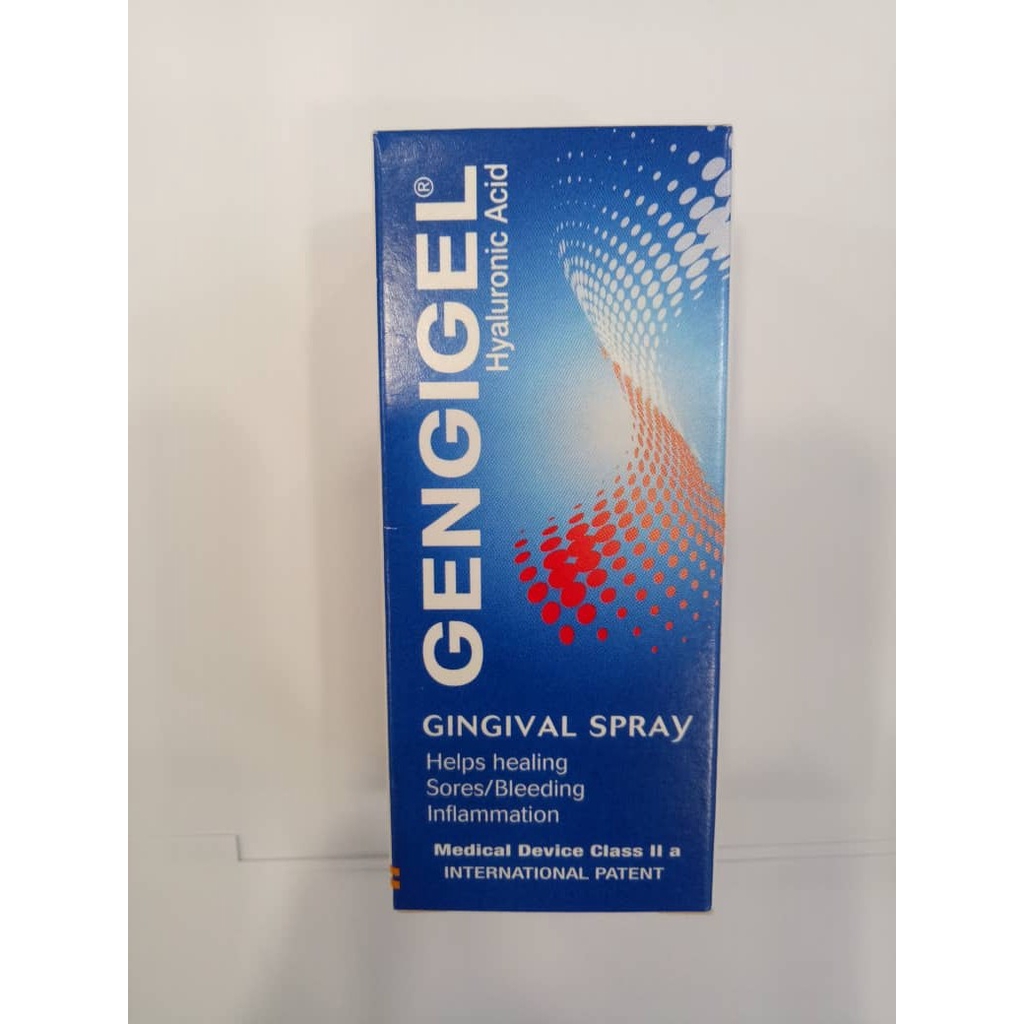 GENGIGEL Gingival (Spray 20ml / Gel 20ml / Hydrogel Mouthrinse for ...