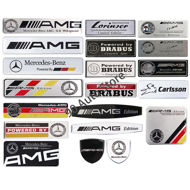 Metal Car Body Nameplate Sticker Auto Rear Emblem Badge Trunk Scratch ...