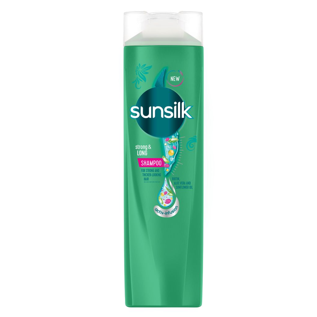 Sunsilk Strong & Long hair Shampoo 300ml | Shopee Singapore