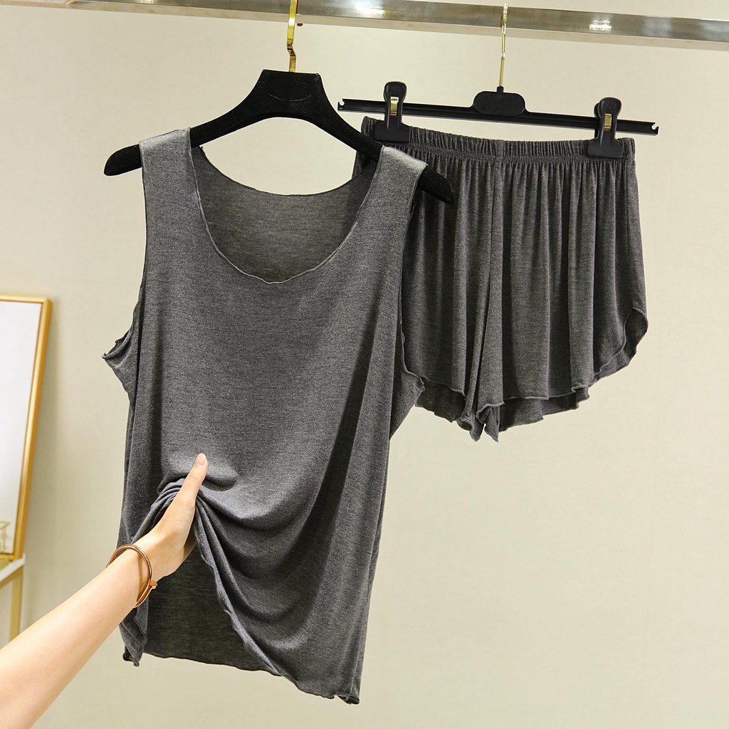 2PCS Pyjamas Women Cotton Pajamas Set Ladies Homewear Sleepwear ...