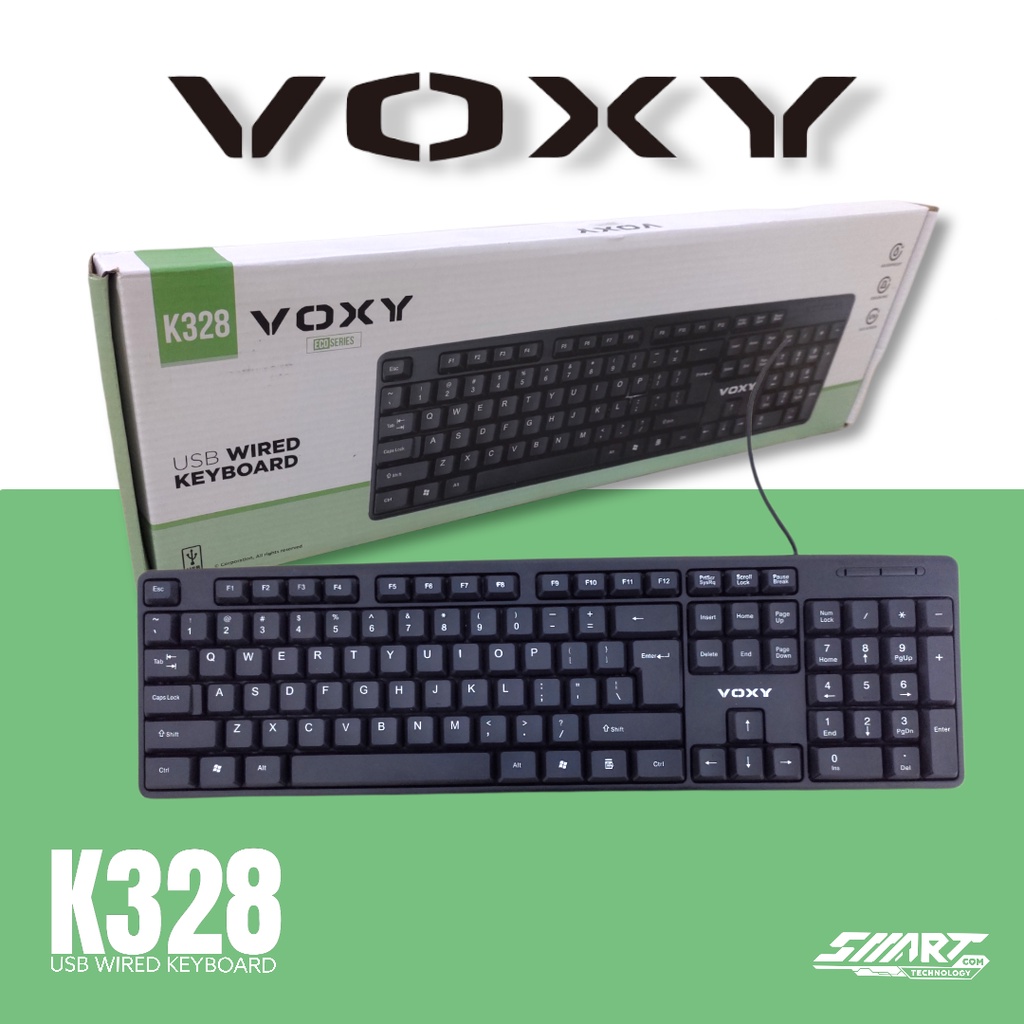 Voxy K328 USB Standard Keyboard | Shopee Singapore