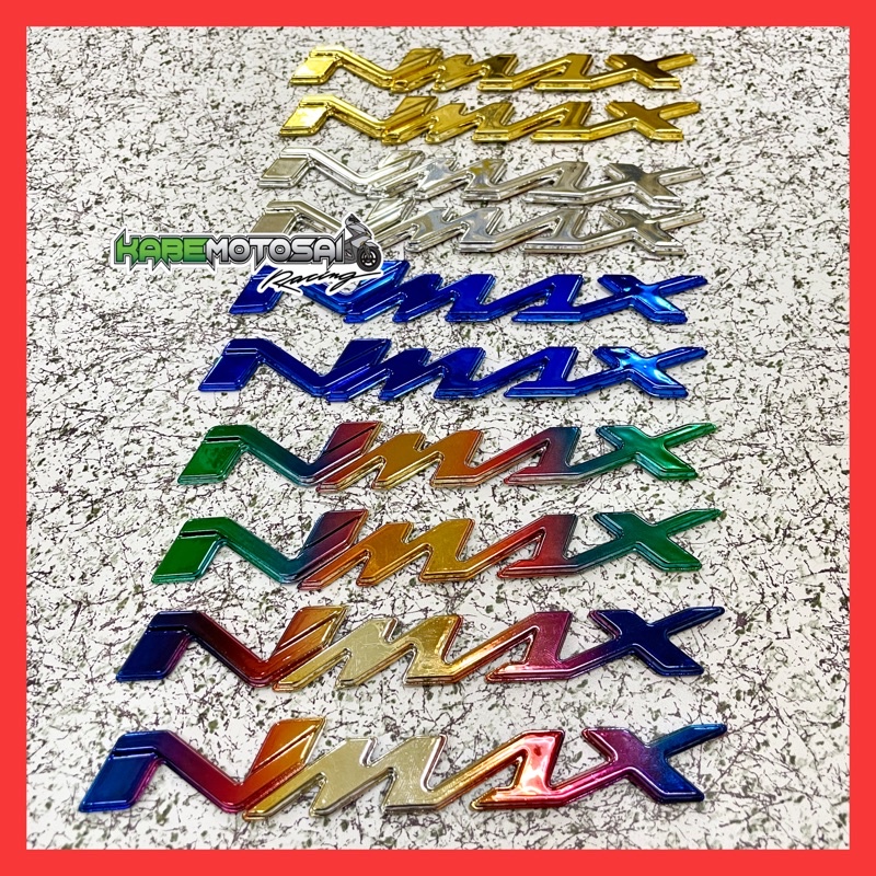 EMBLEM LOGO YAMAHA NMAX EMBLEM STICKER NMAX155 | Shopee Singapore