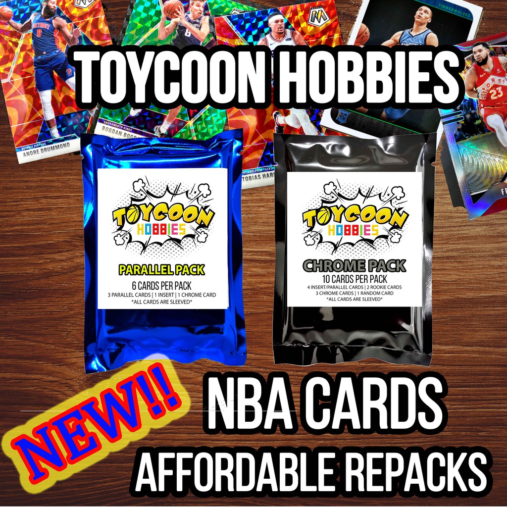 Toycoon NBA Cards Repack Affordable Starter and Deluxe Pack Kobe Zion ...