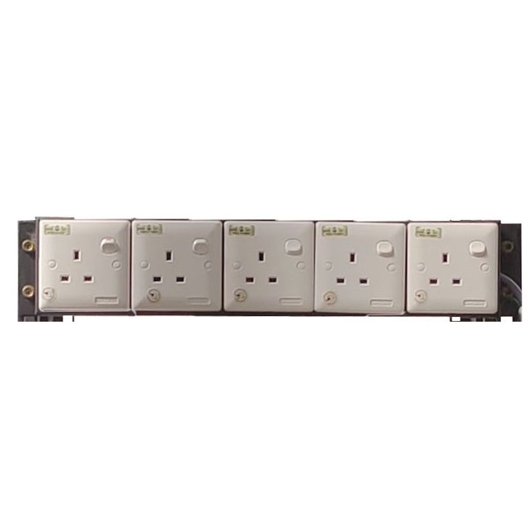 5 Way19'' Rack Mount Power Distribution Unit | Shopee Singapore