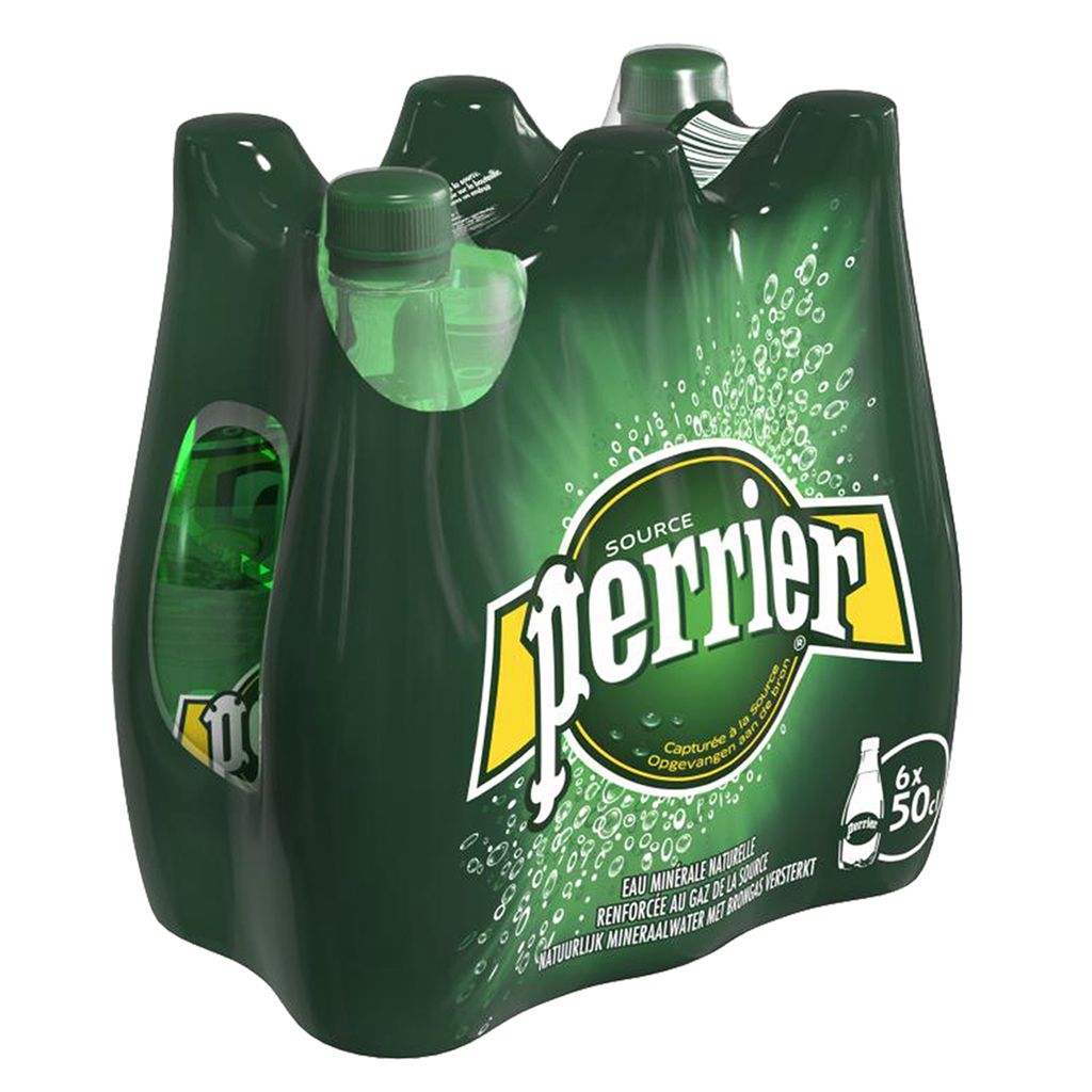 Perrier Sparkling Natural Mineral Water Bottle (6x500ml) | Shopee Singapore