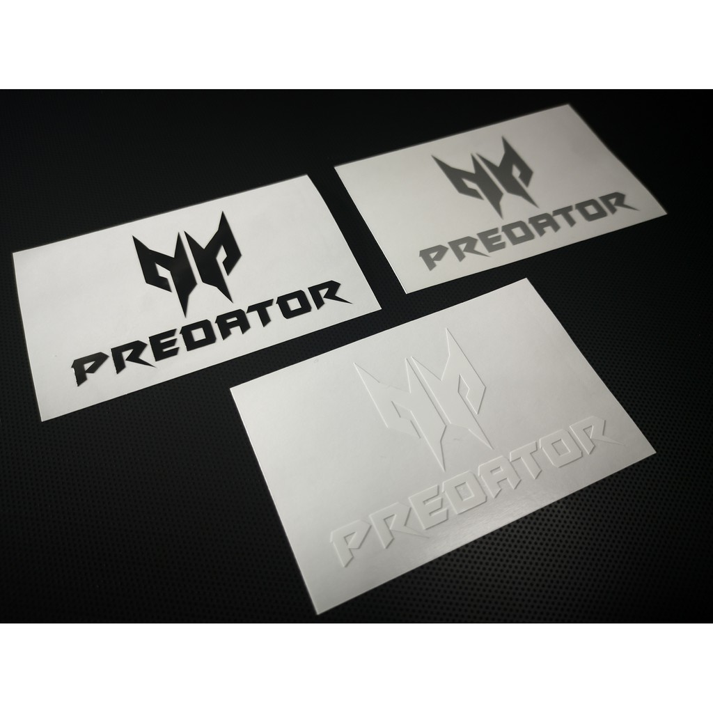 Predator logo decal / cutout vinyl sticker | Shopee Singapore