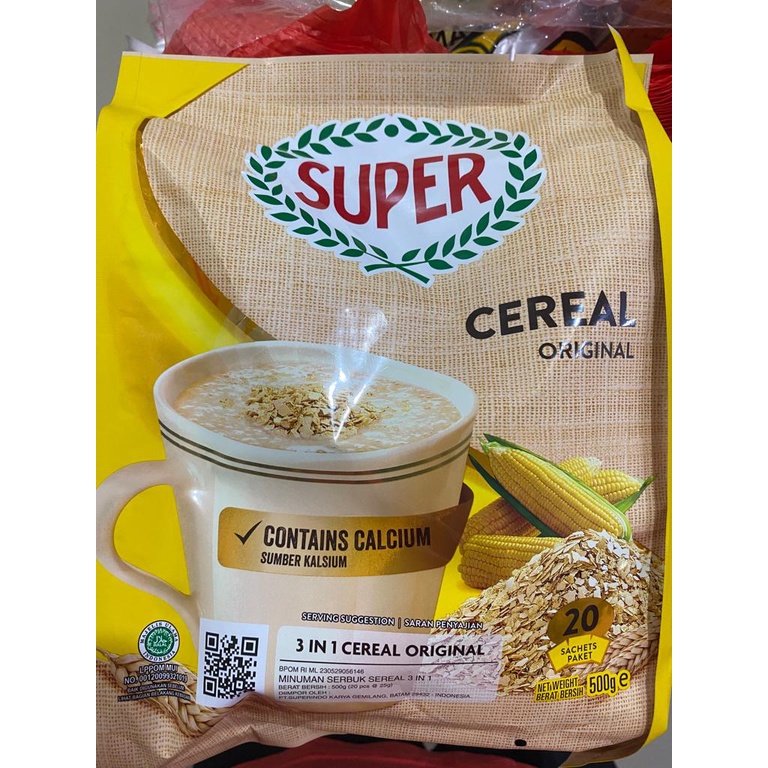 Super Instant Cereal Contains 20 All In One Instant Cereal Sachets ...
