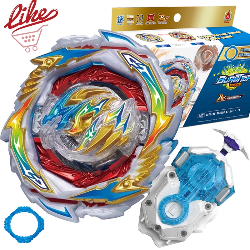 Laike Beyblade Burst B-199 Gatling Dragon Karma Charge Metal'-10 B199 ...