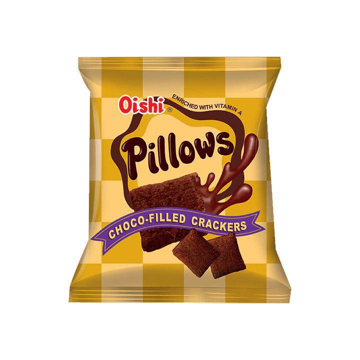 Oishi Pillow Choco-Filled Biscuit | Shopee Singapore