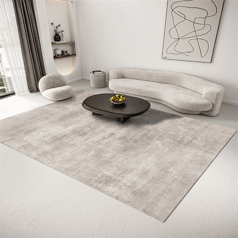 Ins pure color carpet Nordic carpet for living room bedside mat floor ...