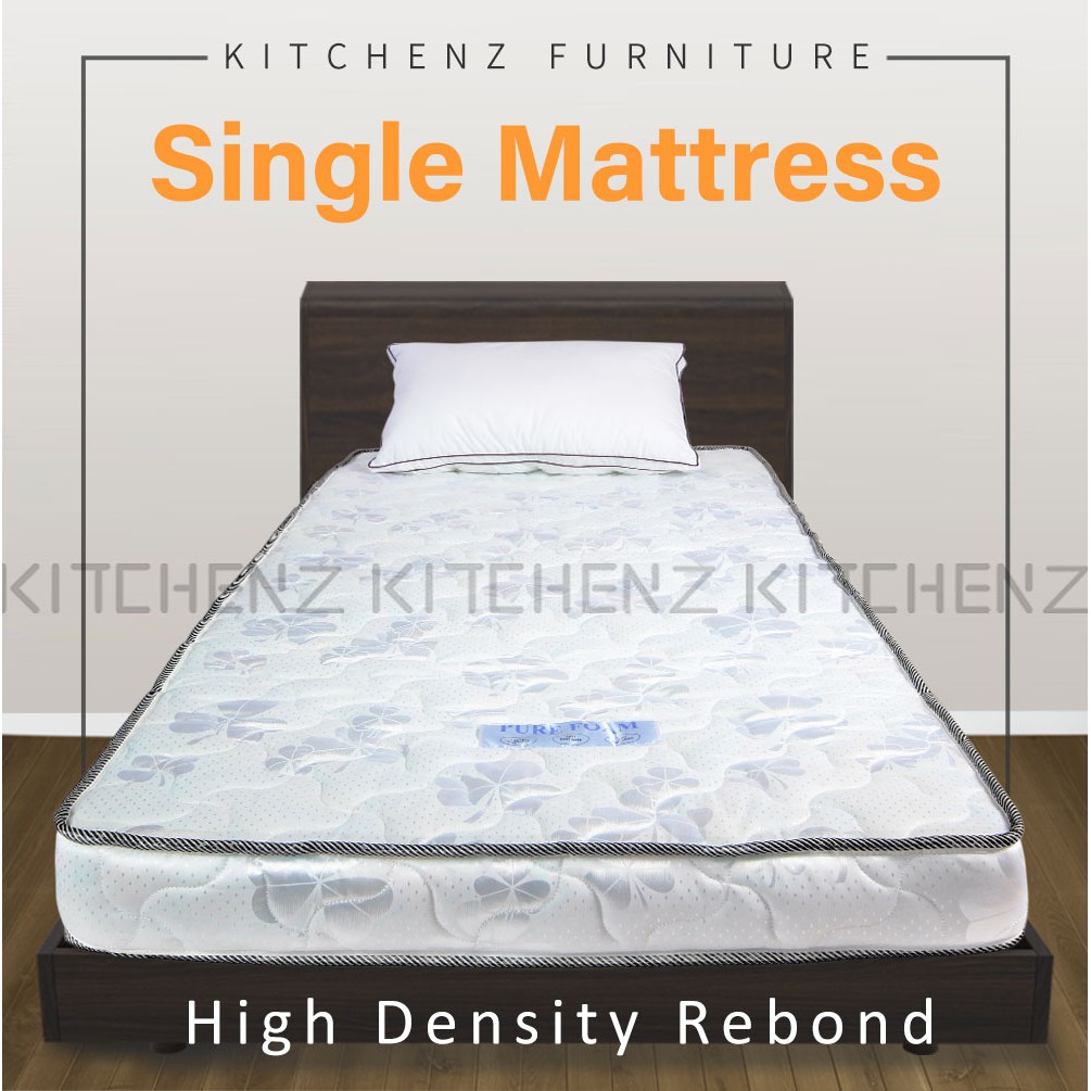 Homez Pure Foam Star 5inch (12cm) Single Foam Mattress-HMZ-MT-Purefoam ...