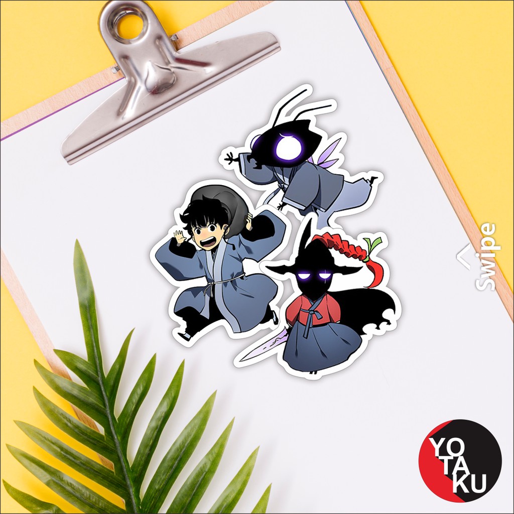 Solo Leveling Anime Sticker Series 2 Retail SA2002 YOTAKUSHOP | Shopee ...
