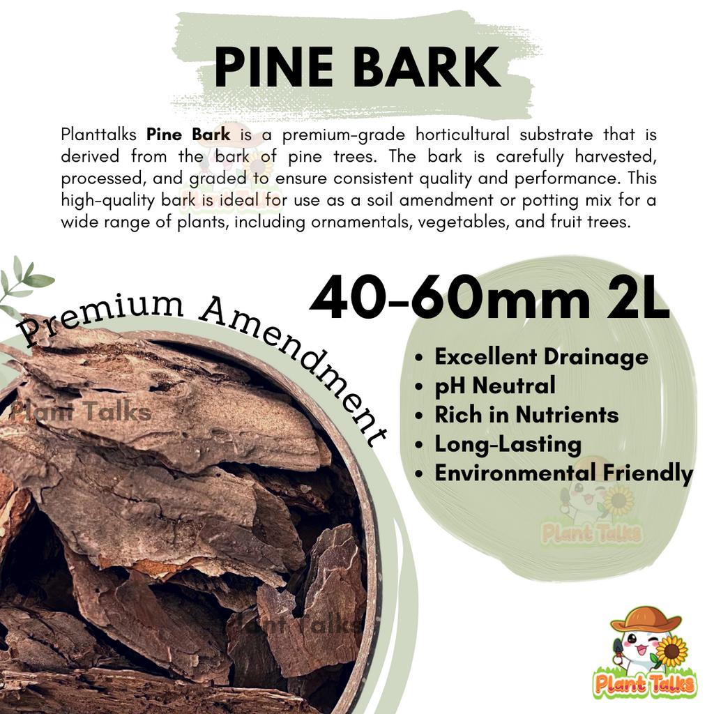 Plant Talks Pine Bark Fine Mulch for Soil Amendment | Shopee Singapore