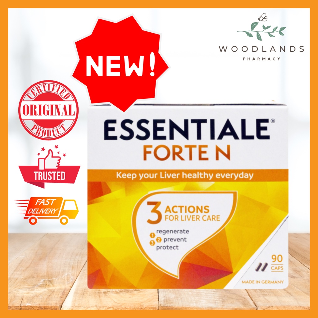 ESSENTIALE FORTE N 90S CAPSULES - MADE IN GERMANY | Shopee Singapore