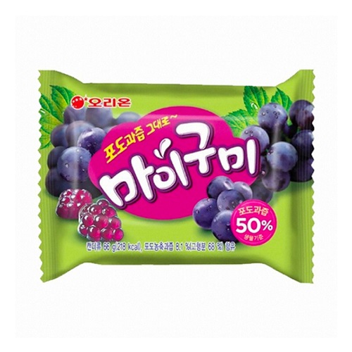 ORION Soft Juicy Gummy Grape 79g [Korean] | Shopee Singapore