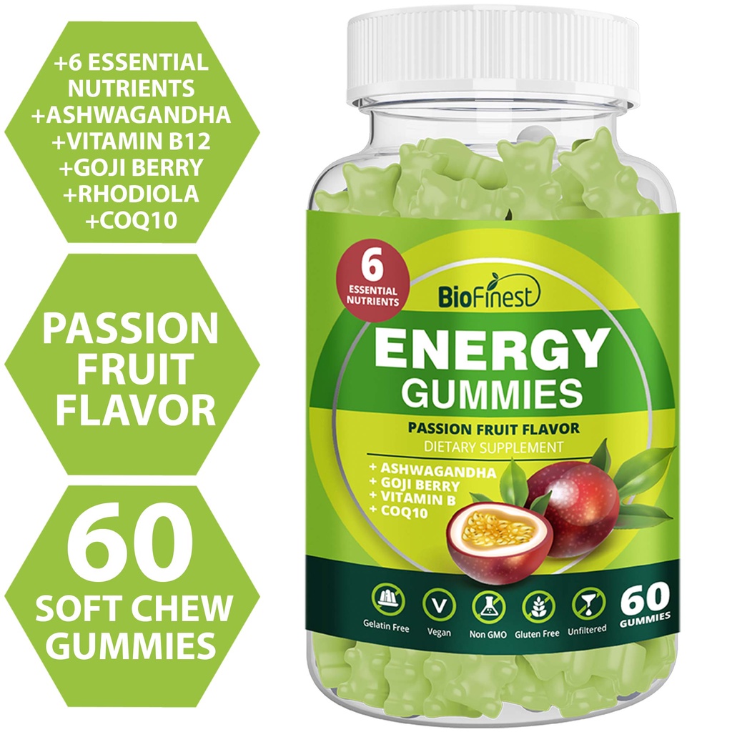 Biofinest Gummy Vitamin Supplement - Beauty Energy Sleep Metabolism Men ...