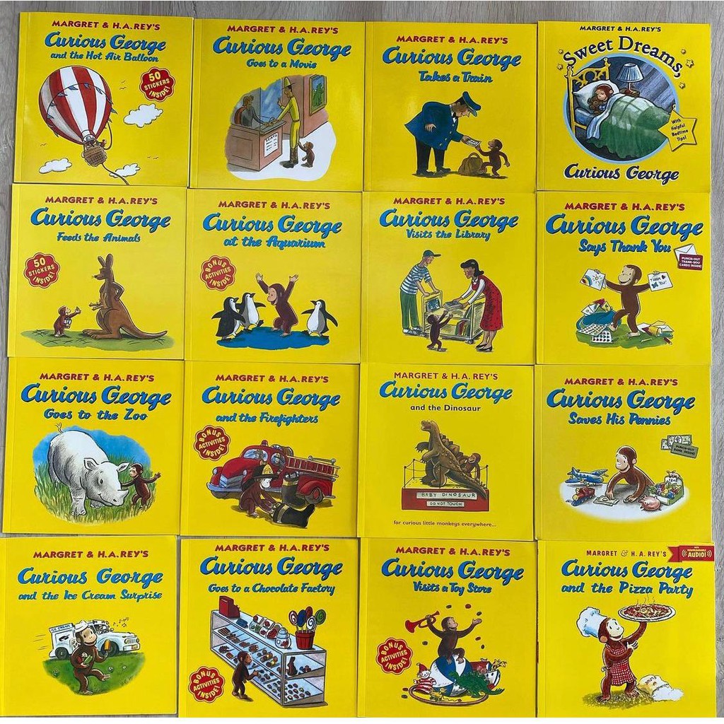 Curious george Unit | Shopee Singapore