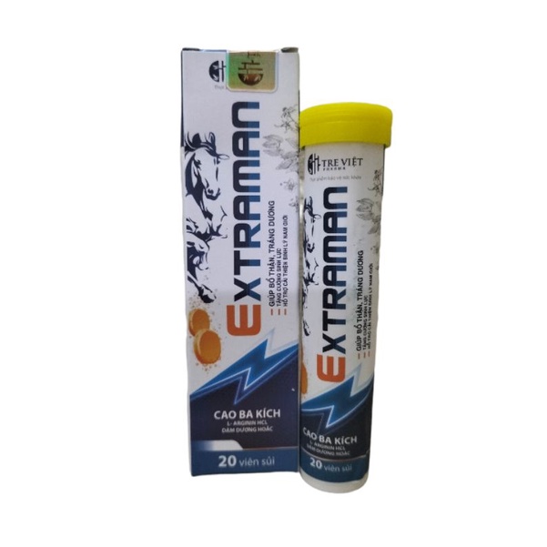 Effervescent Tablets EXTRAMAN Nourishes The Kidneys To Enhance Male Physiology | Shopee Singapore