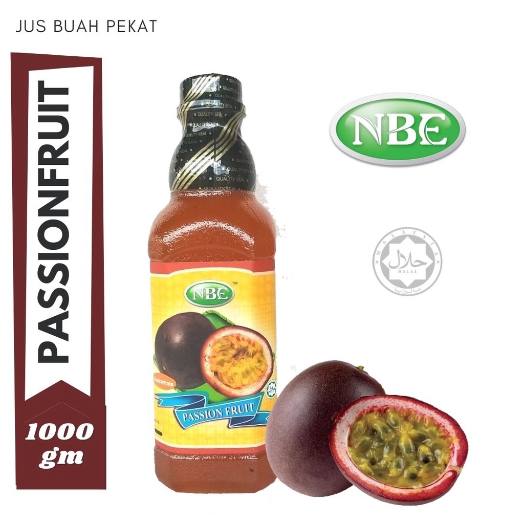 NBE - BES MINUMAN BUAH MARKISA / PASSION FRUIT DRINK BASE 1000gm ...