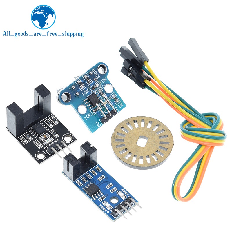 Photoelectric Beam Speed Sensor Module 3.3V-5V Slot-Type Optocoupler ...