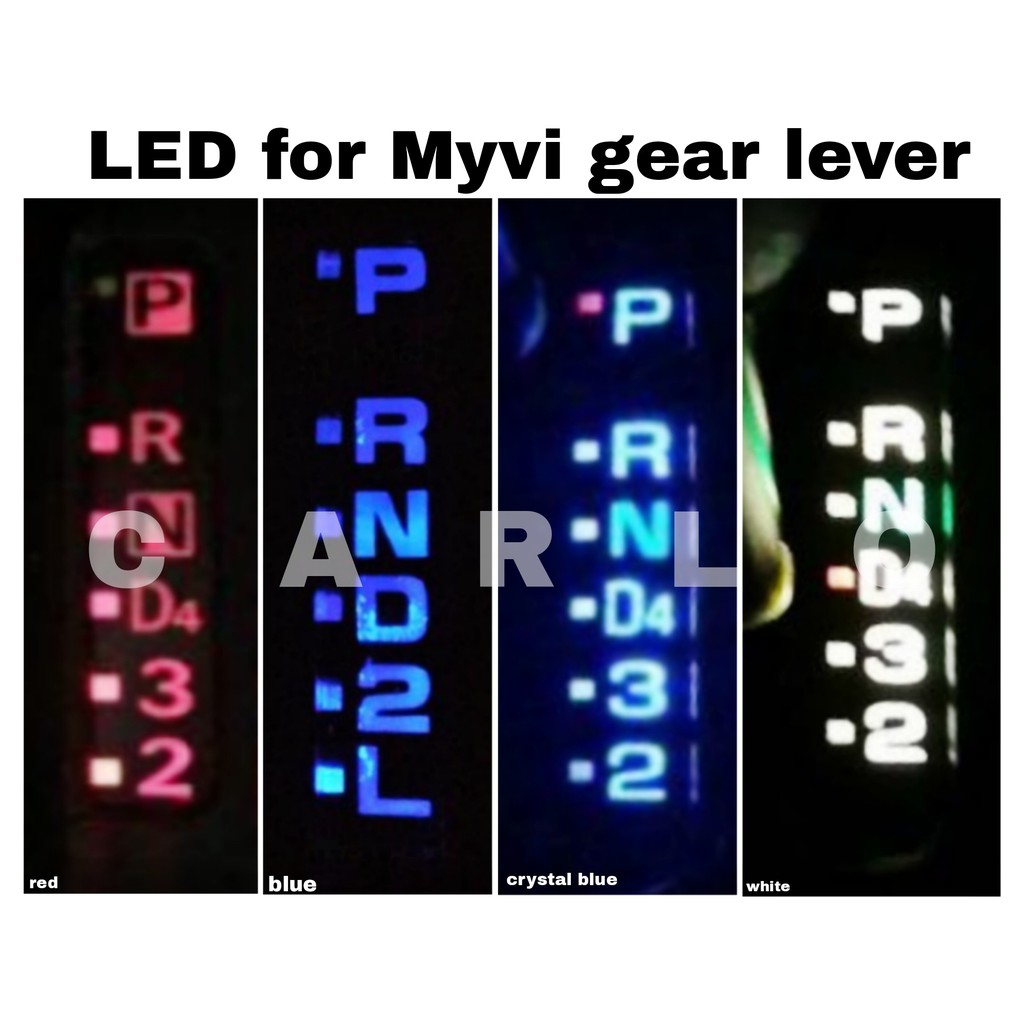 LED for Perodua Myvi gear lever/knob (2005 - 2010) | Shopee Singapore