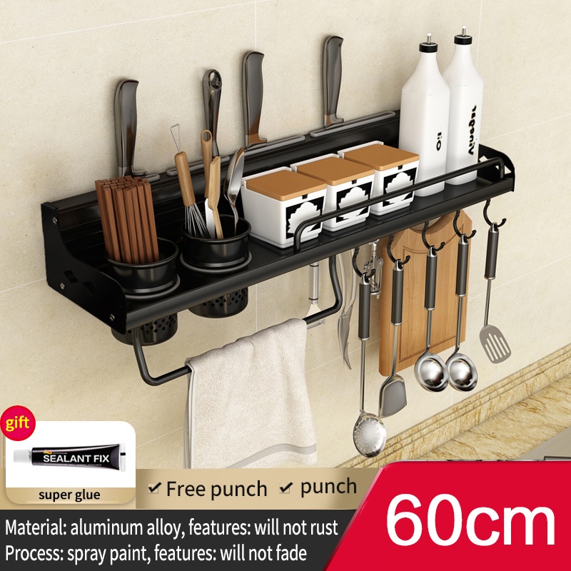 YUN JIE YA Kitchen Storage Space Aluminum Steel Wall-Mounted Kitchen ...