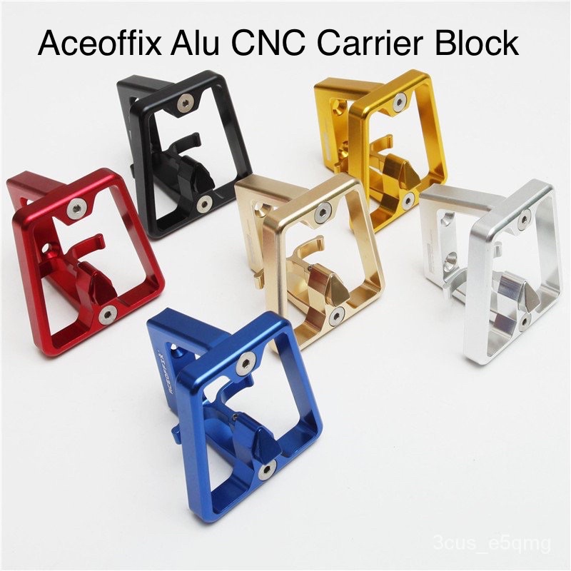 Aceoffix Front Carrier Block For Brompton Pikes 3Sixty Camp Royal SG ...