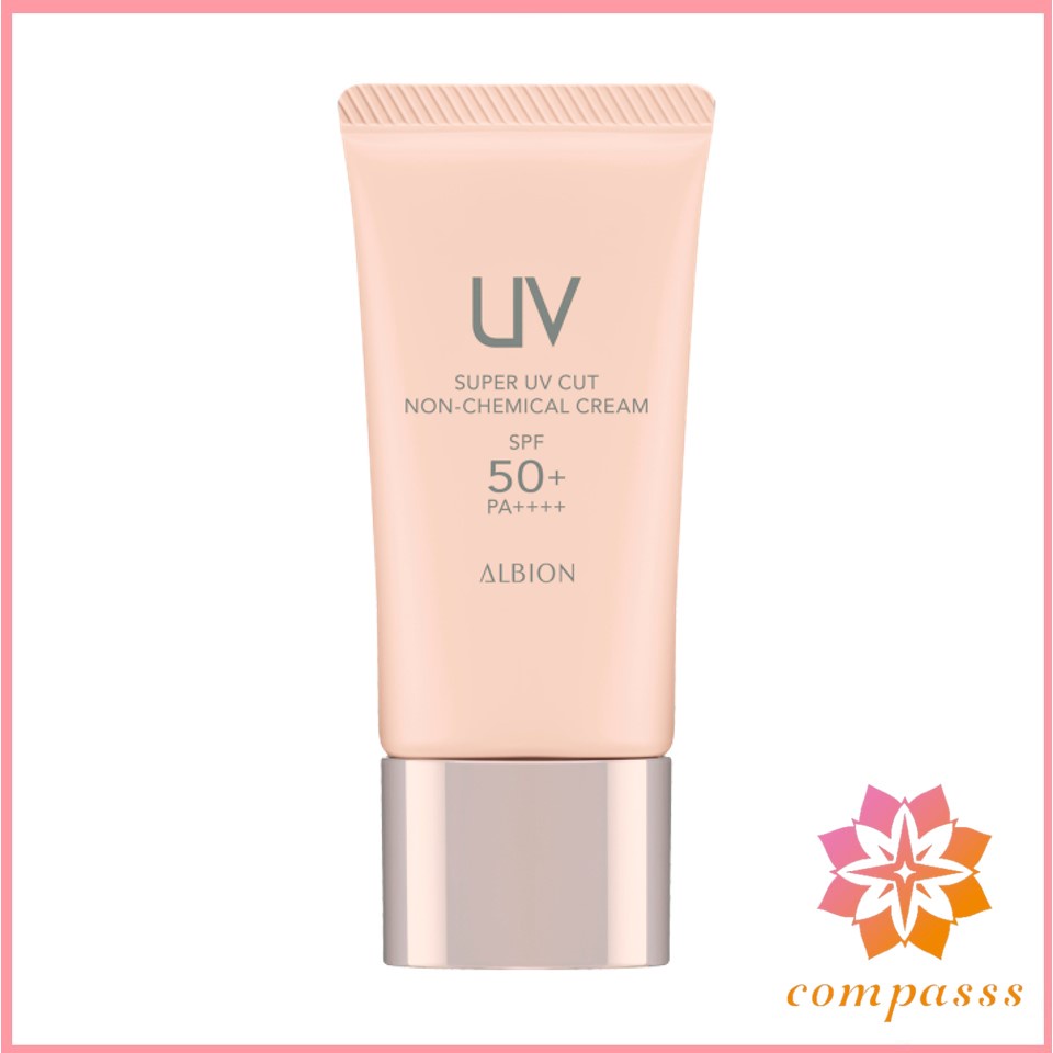Albion Super UV Cut Non-Chemical Cream 40g SPF50+ PA++++ | Shopee Singapore