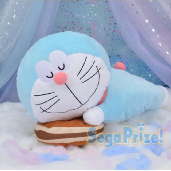 SEGA Doraemon Afternoon Nap Sleeping on Dorayaki Plush Gift Toy ...